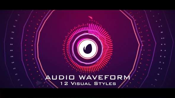 Audio Waveform Music React by BoxMotion | VideoHive